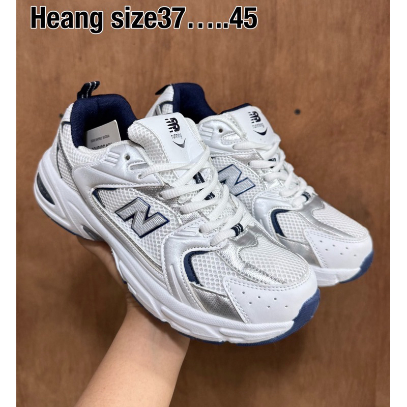 💯รองเท้าผ้าใบ NB N530 เบาใส่สบายใส่ได้หญิง ชายไซส์37__45 | Shopee Thailand