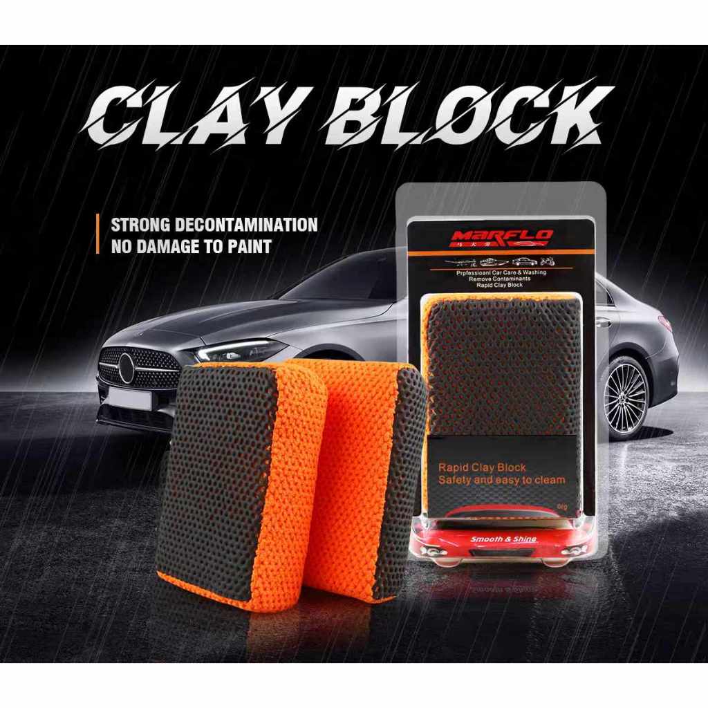 MARFLO Rapid Clay Block ฟองน้ำดินน้ำมันตาข่าย | Shopee Thailand