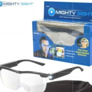 Mighty sight glasses แว่นขยายไร้มือจับ-LED | Shopee Thailand