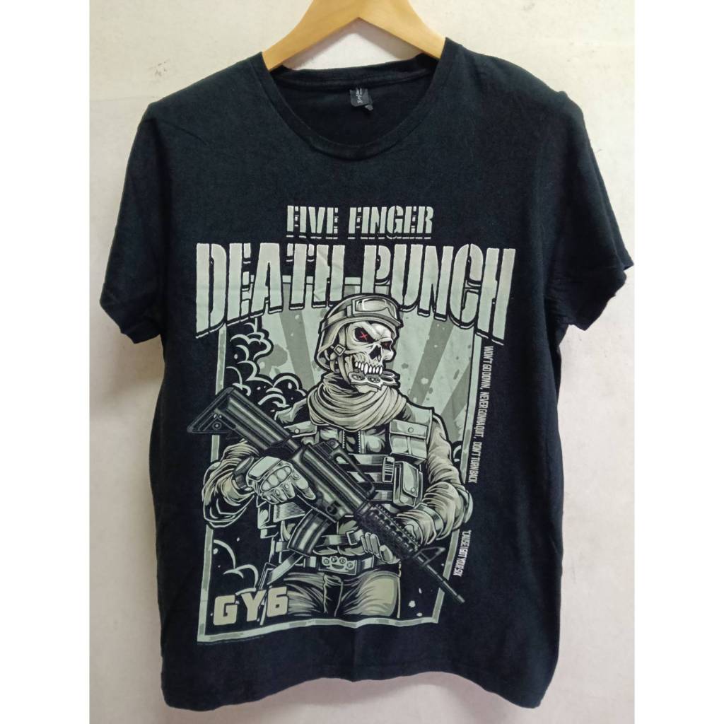 เสื้อ Five Finger Death Punch Got Your Six Zombia Soldier ตอกปี 2017 ...