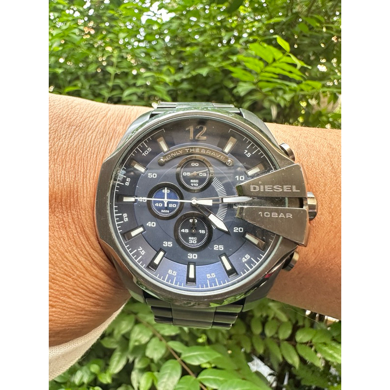นาฬิกา Diesel DZ-4329 Chronograph แท้มือสอง พร้อมใช้สภาพดี USED ...