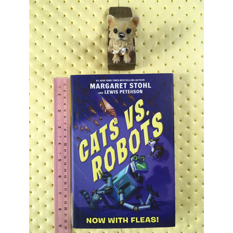 Cats VS. Robots By Margaret Stohl หนังสือภาษาอังกฤษ (มือสอง) ปกแข็ง ...