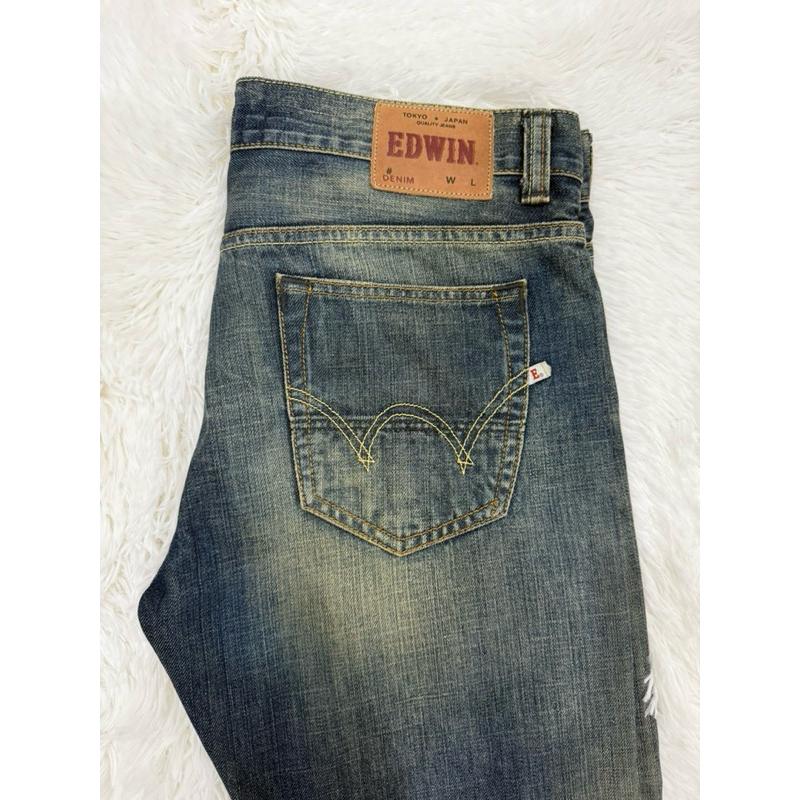 กางเกงยีนส์ผู้ชาย Edwinของแท้ มือสอง(ไม่เคยใส่) | Shopee Thailand