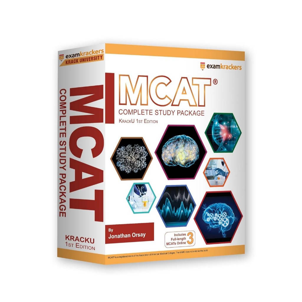 Chulabook|c321|หนังสือ|Examkrackers MCAT Complete Study Package 9781893858992 | Shopee Thailand