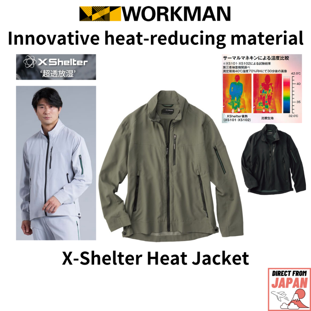 WORKMAN X-Shelter Heat Jacket【direct from Japan】 | Shopee Thailand
