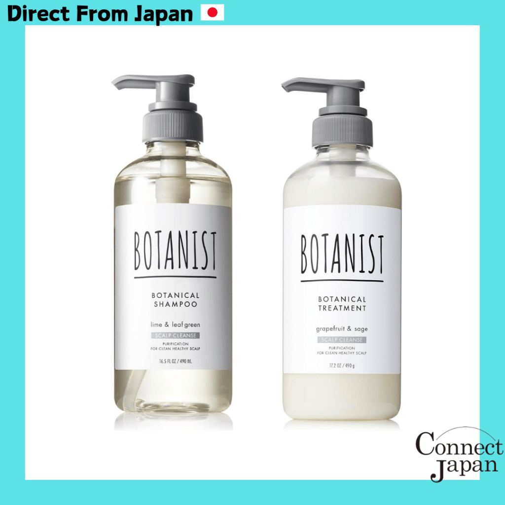 【Direct from Japan】BOTANIST [Scalp Cleanse] Shampoo & Treatment | Shopee Thailand