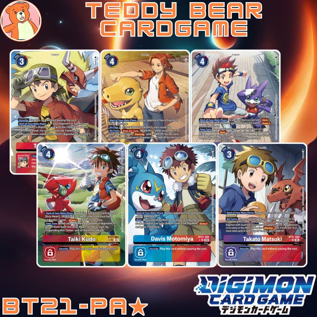 Digimon Card Game BT21: World Convergence Single Card (PA★)(1) | Shopee ...