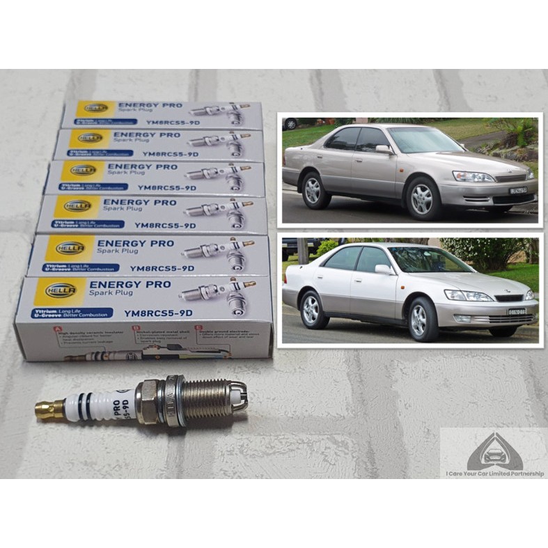 หัวเทียน Lexus ES300 XV10 / XV20 ชุด 6 หัว ชนิดยิธเทรียม ระยะใช้งาน ...