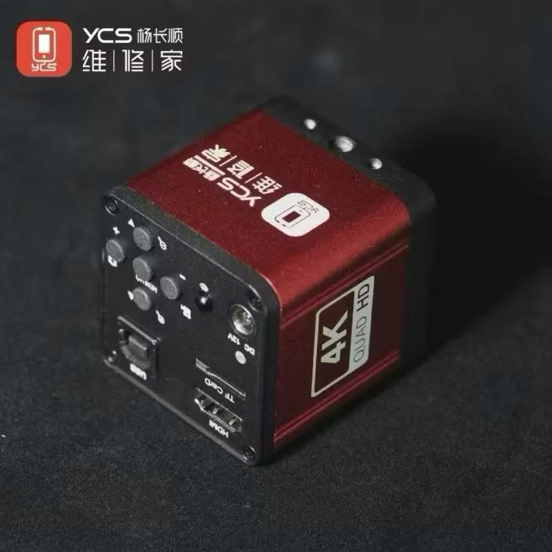 YCS 4K HDMI USB กล้องจุลทรรศน์อุตสาหกรรมกล้องสําหรับกล้องจุลทรรศน์สเตอริโอ Trinocular โทรศัพท์ ...