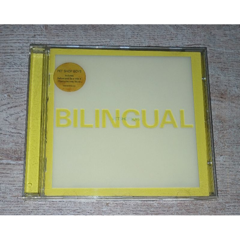 Pet Shop Boys ซีดี CD Album Bilingual Holland Edition | Shopee Thailand