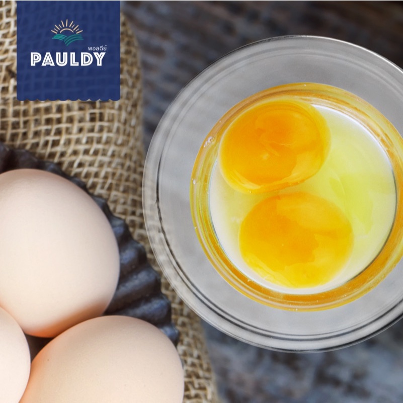 Pauldy ไข่ไก่แฝด 15-30 ฟอง/แผง | Shopee Thailand
