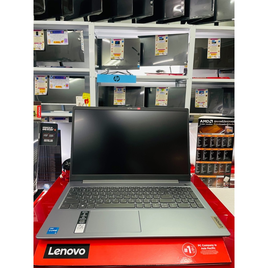 โน๊ตบุ๊ค Lenovo IdeaPad Slim 3 15IRH8-83EM009RTA Gray | Shopee Thailand