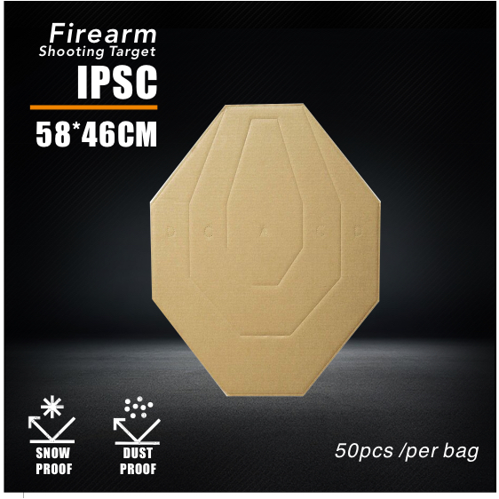 IPSC Standard Shooting Range Training Target 58*46CM | Shopee Thailand