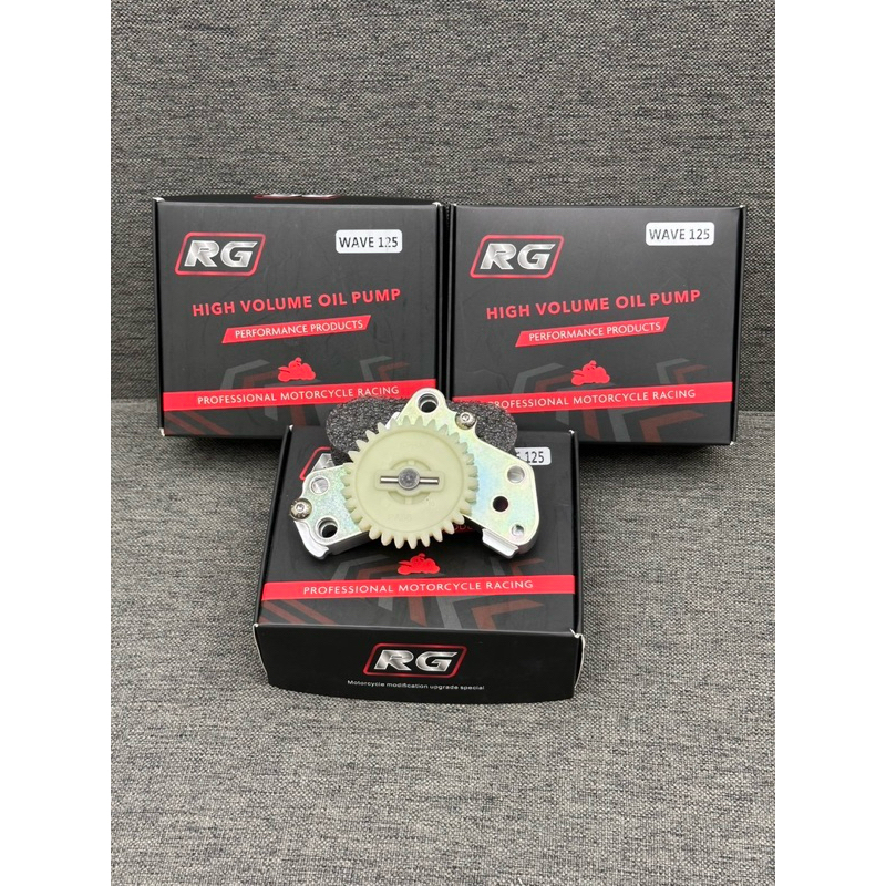 ปั้มน้ำมันเครื่องRGปั้มน้ำมันเครื่องแต่ง125CNCลูกปั้มใหญ่น้ำมันเครื่องฉีดแรงใส่เวฟ125ได้ทุกรุ่น ...