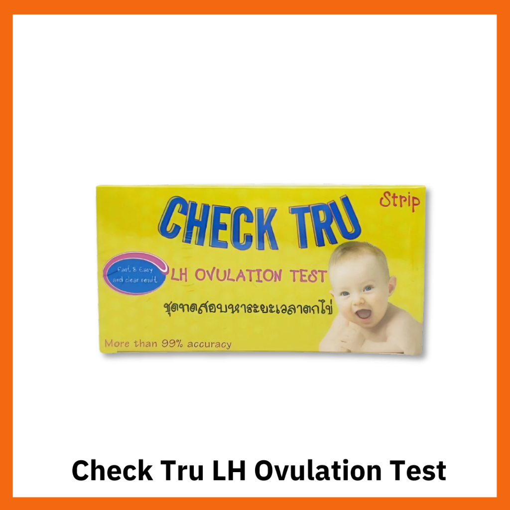 Check Tru LH Ovulation Test ชุดทดสอบหาระยะเวลาตกไข่ [1 กล่อง มี 5 test ...