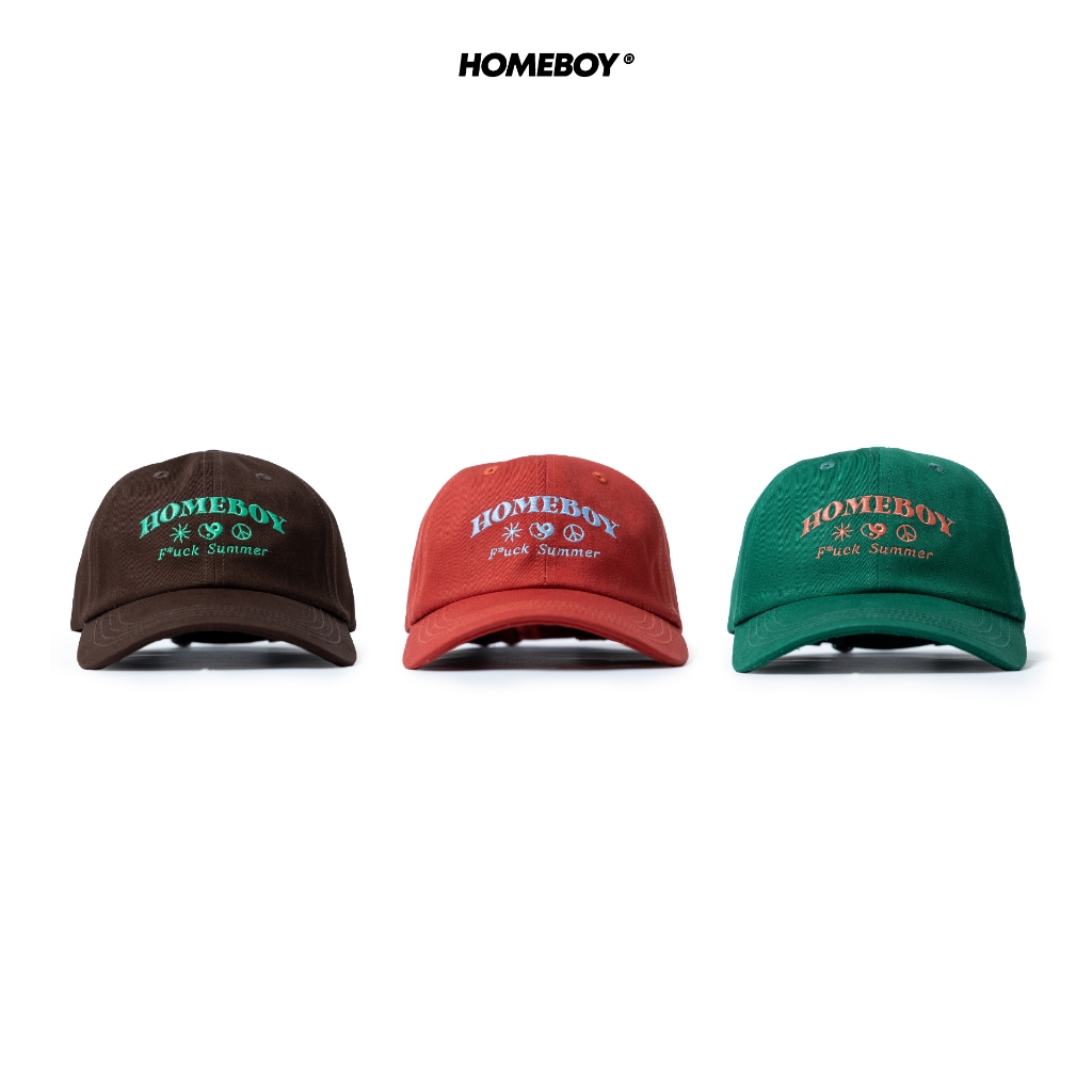 HOMEBOY หมวก CAP ทรง BASEBALL CAP รุ่น HB.ALOHA.CAP | Shopee Thailand