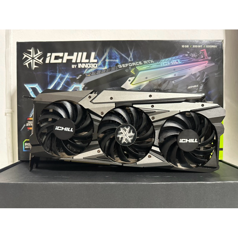 VGA INNO3D RTX3080 ICHILL X4 10GB (การ์ดจอมือสอง) | Shopee Thailand