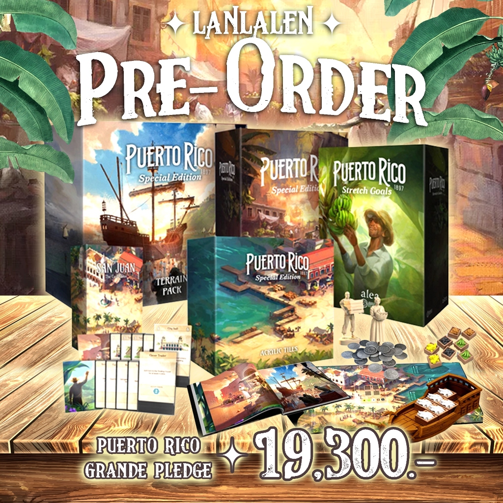 [Pre-Order] Puerto Rico 1897: Special Edition Grande Pledge / Landscape ...