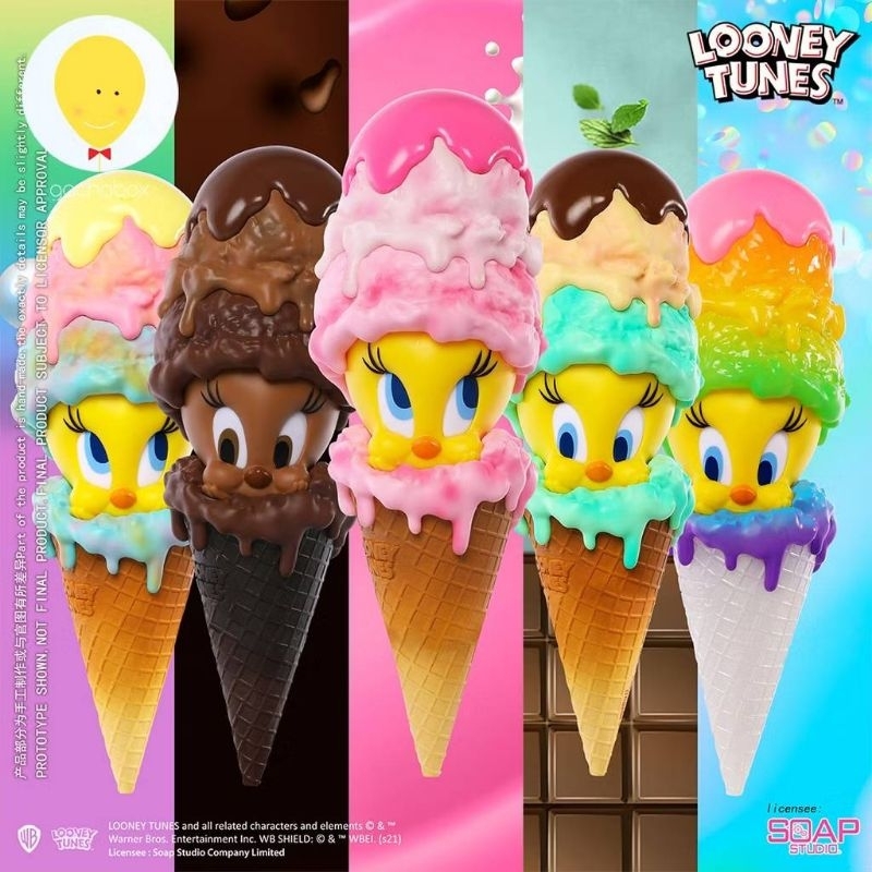 กล่องสุ่มนกทวิตตี้ Looney Tunes Gelato Tweety Blind Box by Soap Studio ...