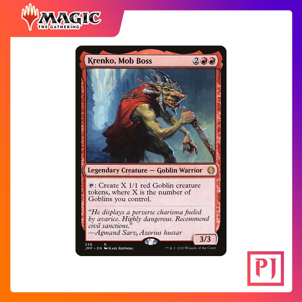 [MTG] Krenko, Mob Boss [JMP] [RED] [RARE] [NORMAL] [ENG] (การ์ดเมจิค ...