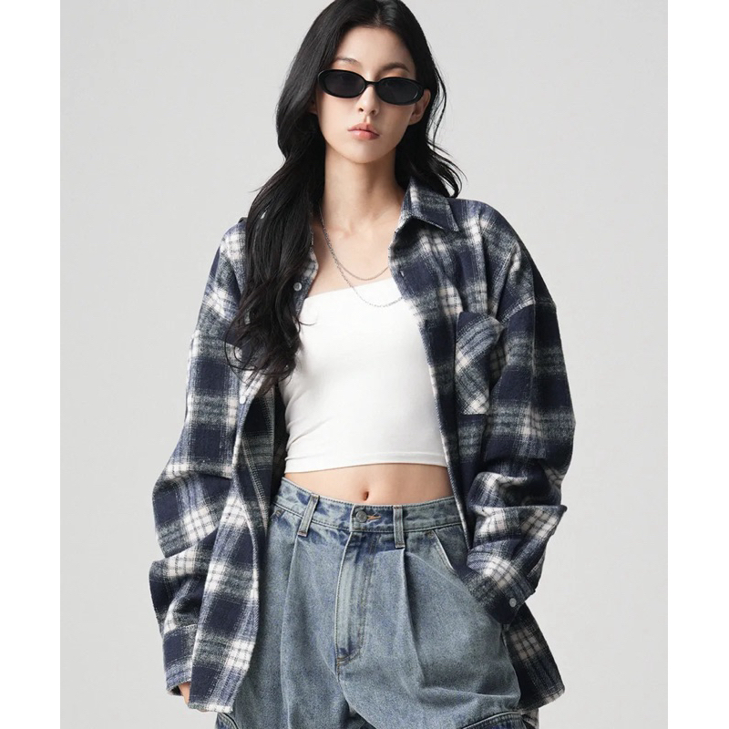 (พร้อมส่ง) ของแท้ Avandress Peter Check Shirt | Shopee Thailand