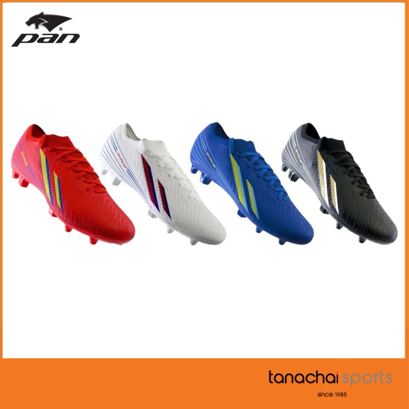 PAN S5S2 SYRUS รองเท้าฟุตบอล สตั๊ด ชุดพื้น FG เล่นได้ทั้งสนามหญ้าจริง ...