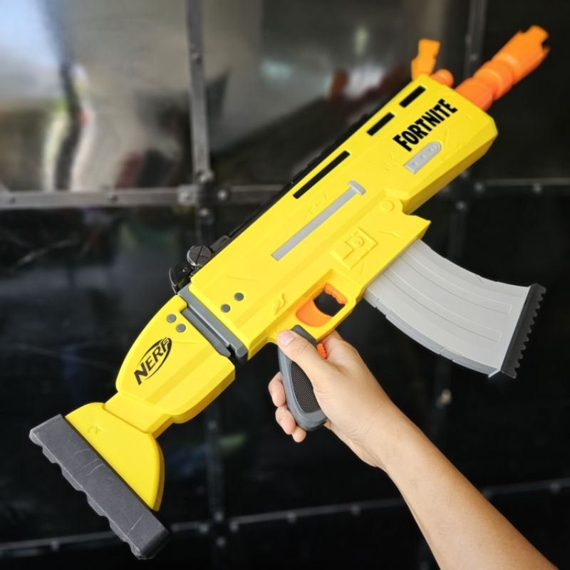 Fortnite AR-L Scar Nerf Elite Blaster Motorized เนิร์ฟ มือสอง สภาพสวย ...