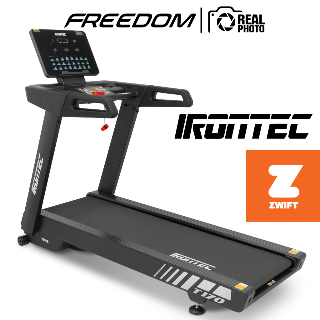[PRE-ORDER 30 วัน] ลู่วิ่งไฟฟ้า รุ่น FREEDOM (T170) - เครื่องออกกำลังกาย แบรนด์ IRONTEC | Shopee ...