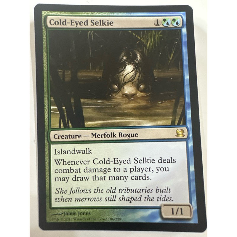 Modern Masters: Cold-Eyed Selkie ของแท้พร้อมส่ง MTG Magic the gathering ...