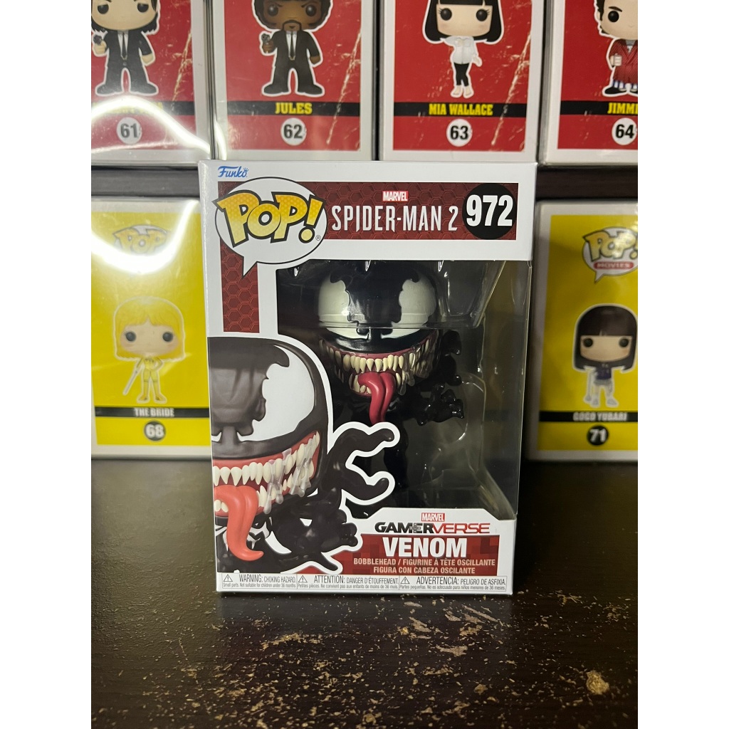 ฟิกเกอร์ Funko Pop Marvel #972 Venom เกมส์ Spider-Man 2 ของใหม่ สภาพดี ...