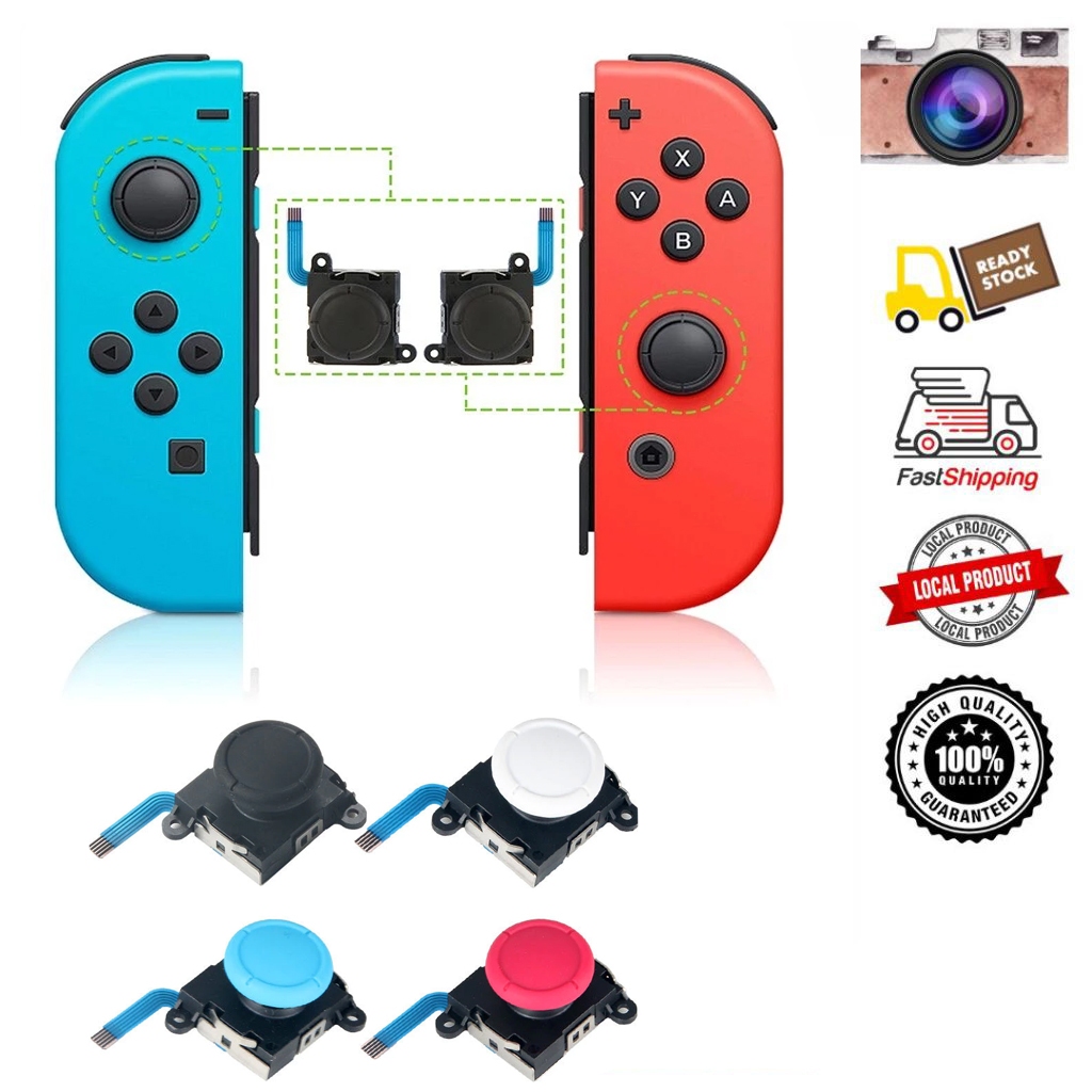 1Pc อะไหล่ แกนอนาล็อก Joy Con GEN4 3D Analog Controller Nintendo Switch ...