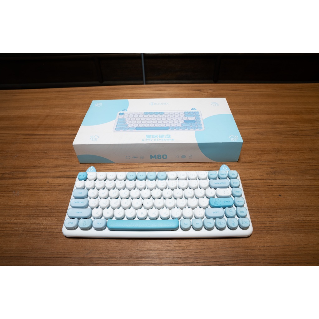QUNIX M80 Purry Cat Wireless Mechanical Keyboard - ภาษาไทย [มือสอง ...