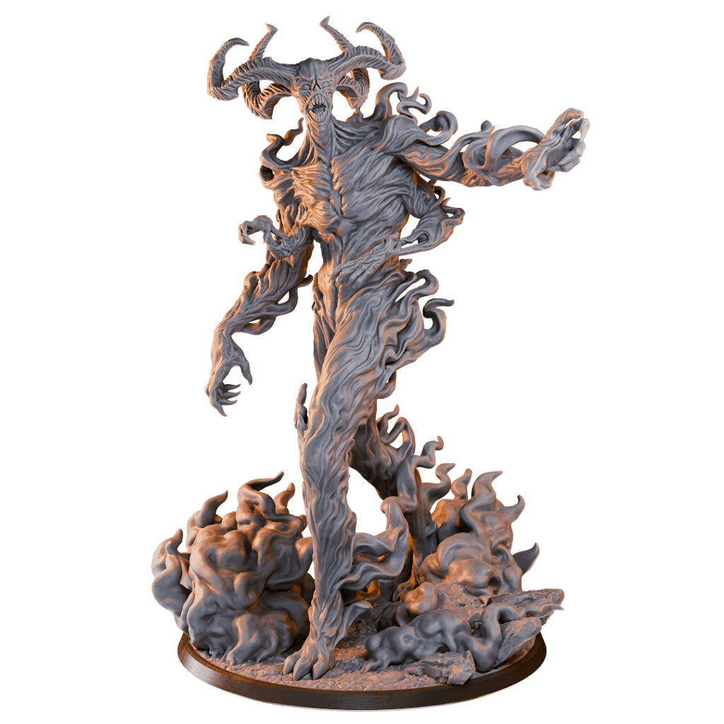 [Shadow of Vengeance] - Profane Nightwalker - โมเดลสำหรับ DnD miniature ...