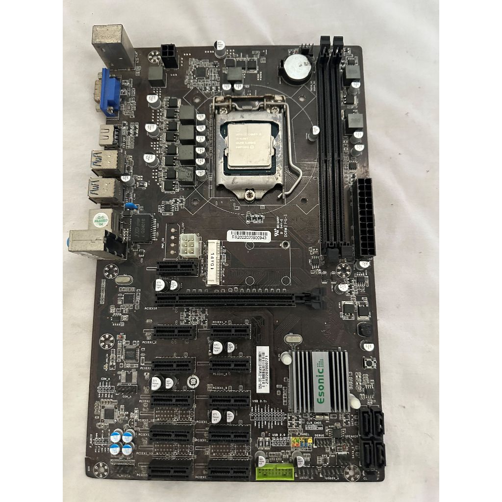 ตีไปว่าเสีย Mainboard B250 BTC + CPU i3-6100T | Shopee Thailand