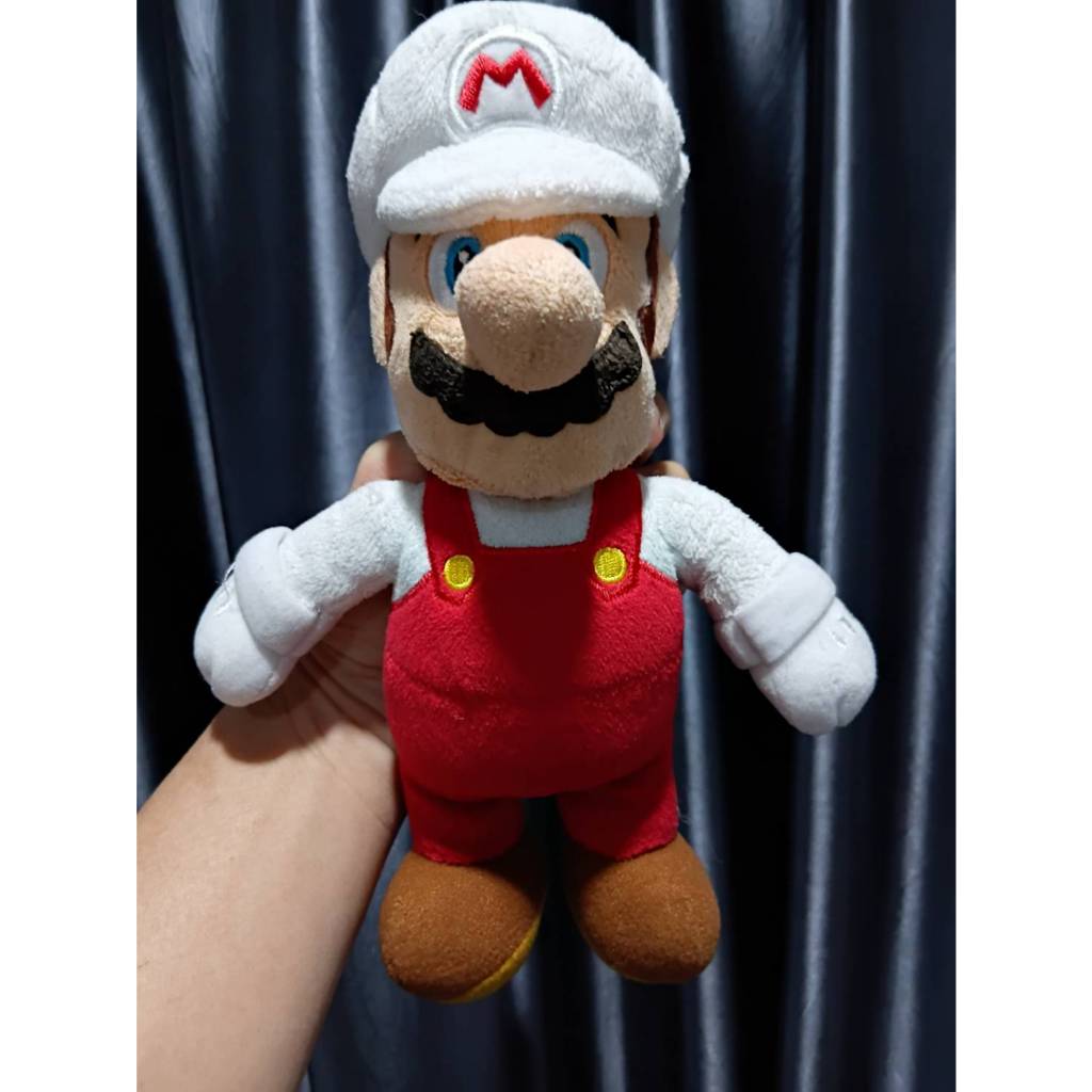 ตุ๊กตามาริโอ้ Little Buddy Super Mario Fire Mario ขนาด 10 นิ้ว | Shopee ...