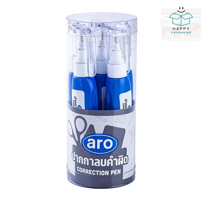 aro correction pen เอโร่ ปากกาลบคำผิด ปากกาลบคำผิดหัวเหล็ก ใช้ลบคำที่ ...