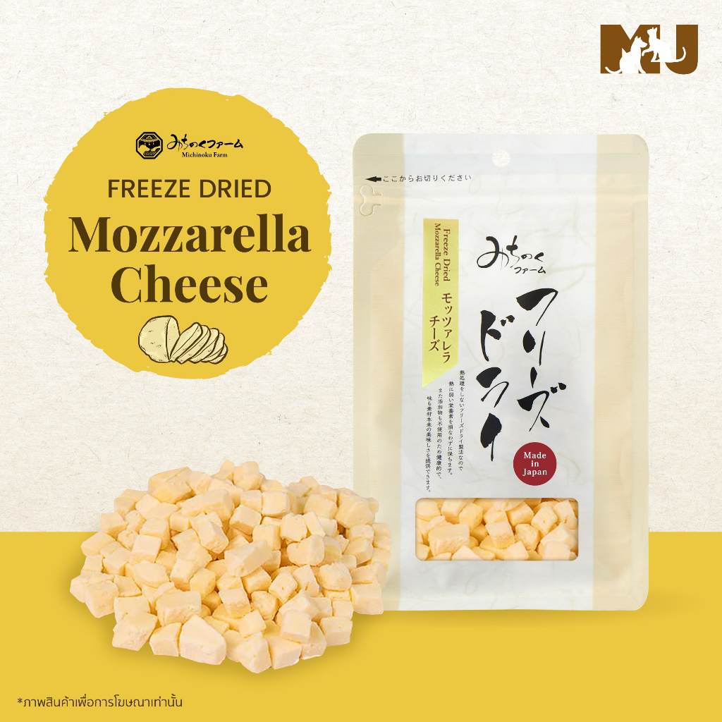 Freeze Dried Mozzarella Cheese 50g. | Shopee Thailand