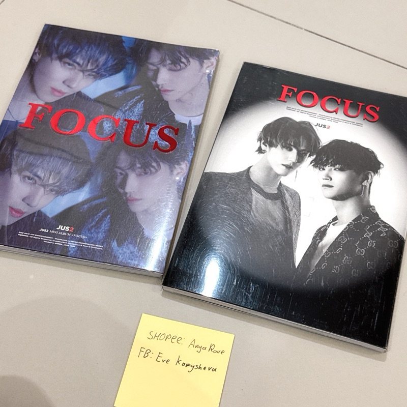 Focus jus2 mini album jyp อัลบั้ม kpop | Shopee Thailand