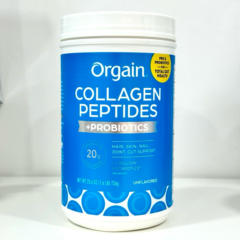 Orgain Collagen Peptides + Probiotics ขนาด 726g | Shopee Thailand