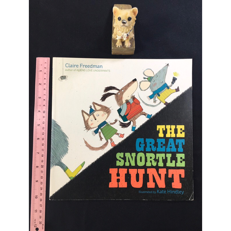 The Great Snortle Hunt (ขอบปกถลอกและมีรอยพับย่น) By Claire Feedman (มือ ...