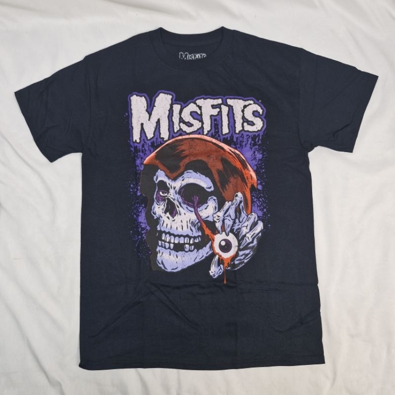 เสื้อวง Misfits ลาย Evil eye fiend จาก USA ลิขสิทธิ์แท้ ครบไซน์พร้อมส่ง ...