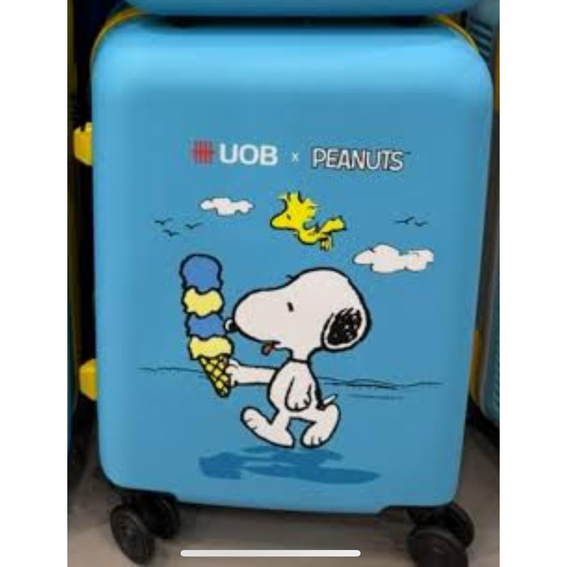 กระเป๋าเดินทาง 20 นิ้ว UOB Snoopy | Shopee Thailand