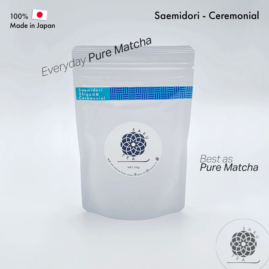 Saku Tea 咲く茶 - Saemidori Ceremonial Matcha มัทฉะเกรดพิธี SAKU Tea ชา ...