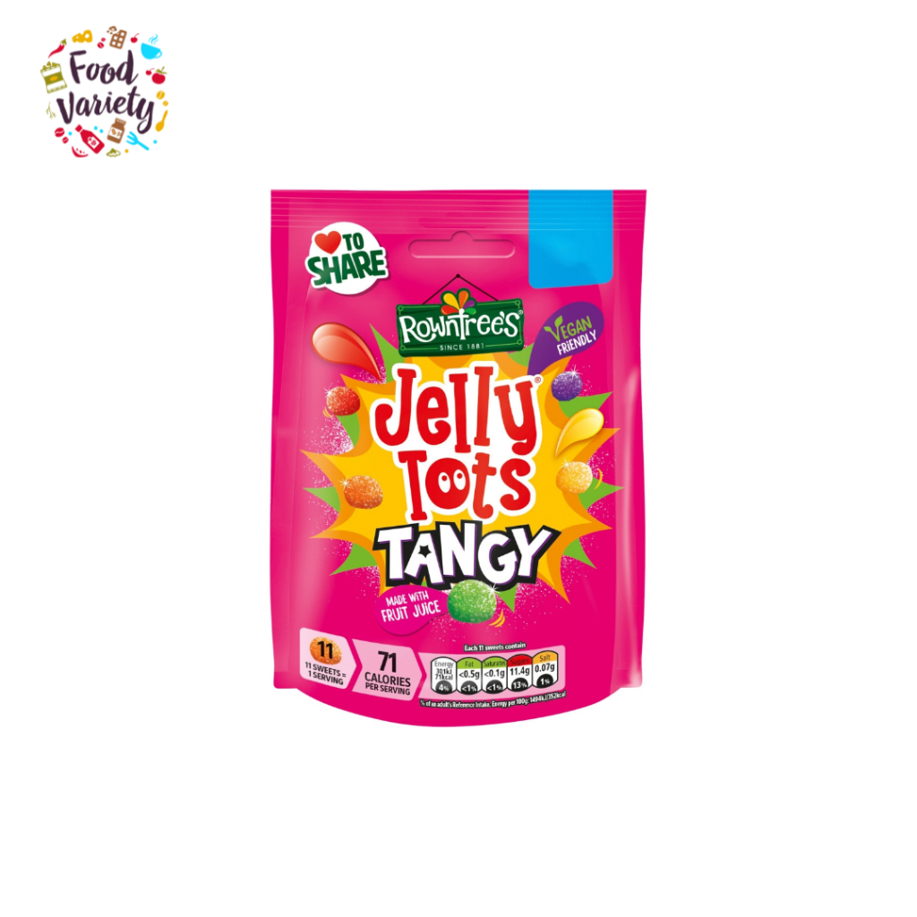 [BestBefore-31Oct2025] Nestle Rowntrees Jelly Tots Tangy Pouch 140g ...