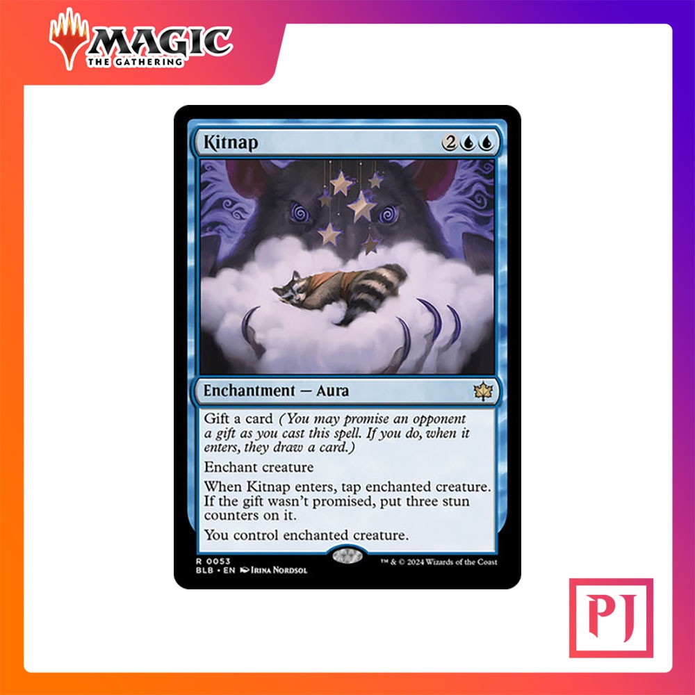 [MTG] Kitnap [BLB] [BLUE] [RARE] [NORMAL] [ENG] (การ์ดเมจิค / Magic the ...