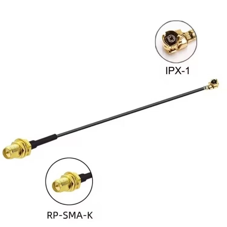 SMA to IPX Pigtail Jumper RP SMA Female to U.FLIPX RF1.13 Coax Cable ...