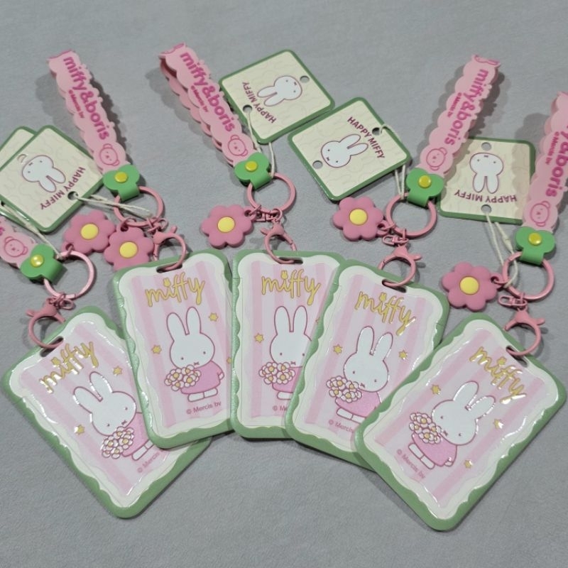 ที่ใส่บัตร คีย์การ์ด Miffy ลิขสิทธิ์แท้ 100% (Miniso Shanghai) | Shopee ...