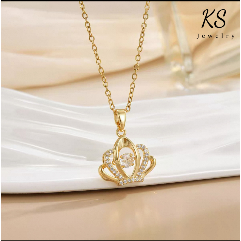 KS Jewelryสร้อยคอสุภาพสตรี,แฟชั่น ชม. ไอพอตเตอร์ กระดูกไหปลาร้า โซ่โลหะ ...