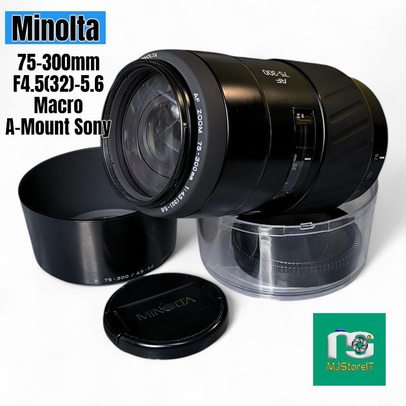 MINOLTA AF ZOOM 75-300MM.F4.5-5.6 (32) A Mount SONY | Shopee Thailand