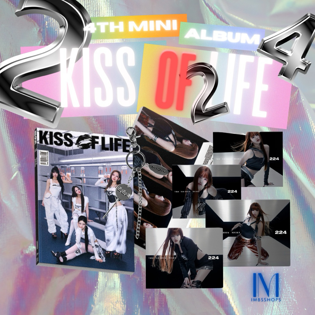 [PRE] KISS OF LIFE 4th MINI ALBUM 224 ️ ส่งกลับแบบแอร์ | Shopee Thailand